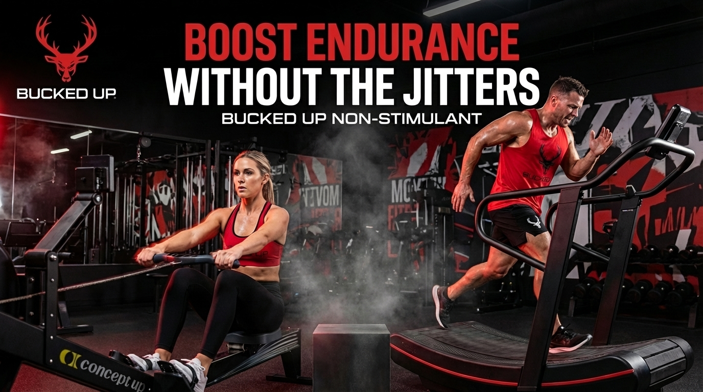 Boost Endurance Without Jitters: Bucked Up Non-Stim Guide